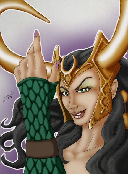 Artstation Lady Loki