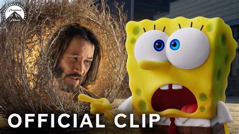 Every Keanu Reeves Scene In The Spongebob Movie Sponge On The Run