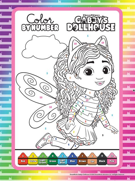 Gabby Dollhouse Colour House