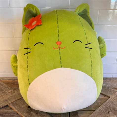 Squishmallows Toys Ms Miss The Lime Green Cactus Plush Squishmallow Nwt 6 Poshmark