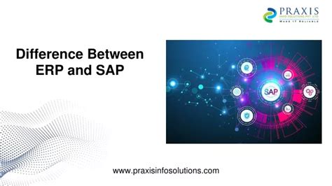 PPT Difference Between ERP And SAP PowerPoint Presentation Free