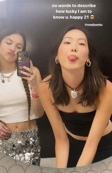 Olivia Rodrigo And Madison Hu Liv And Maddie My Girl Liv