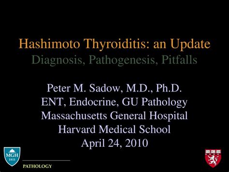 Ppt Hashimoto Thyroiditis An Update Diagnosis Pathogenesis Pitfalls Powerpoint Presentation