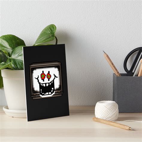 Flowey Omega Undertale Pixel Art Art Board Print For Sale By