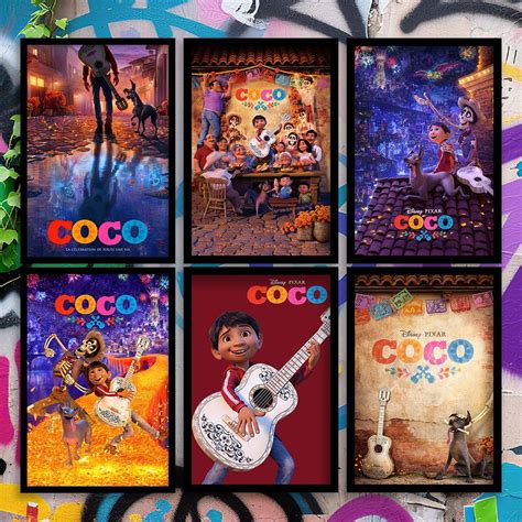 Coco Movie Poster Wall Art Classic Movie Posters Film Fan