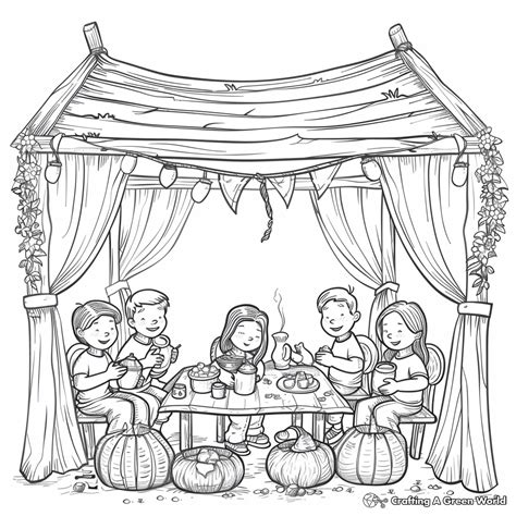 Sukkot Coloring Pages Wallpapers For Desktop 2025
