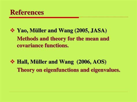Ppt Covariate Adjusted Functional Principal Component Analysis Fpca For Longitudinal Data