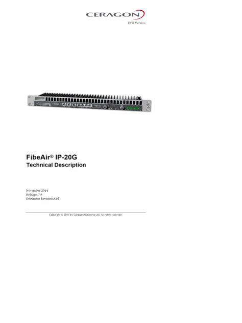 Ceragon Ip 20 Manual Toaz Info Pdf