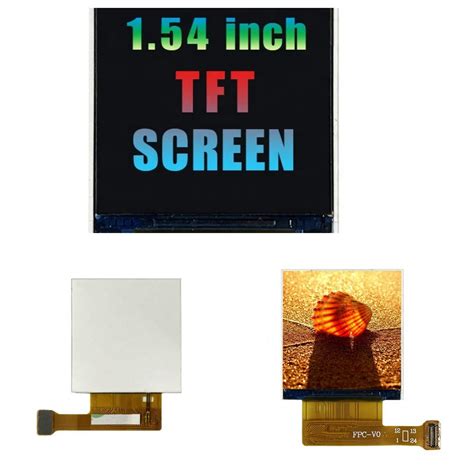 Inch TFT LCD IPS Square Smart Watch LCD Display TFT LCD Display And TFT Display Price