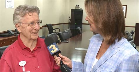 Volunteer At Sentara Vb General Hospital Honored For 35 Years Of Service