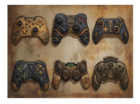Video Game Controller Art Canvas Art Prints