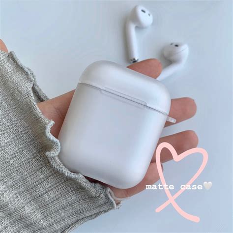 당일출고 ️ 에어팟 무광 반투명 케이스 1세대2세대 에어팟프로 3세대 철가루 스티커 키링 증정 프로2 입고 Tpu 에이블리