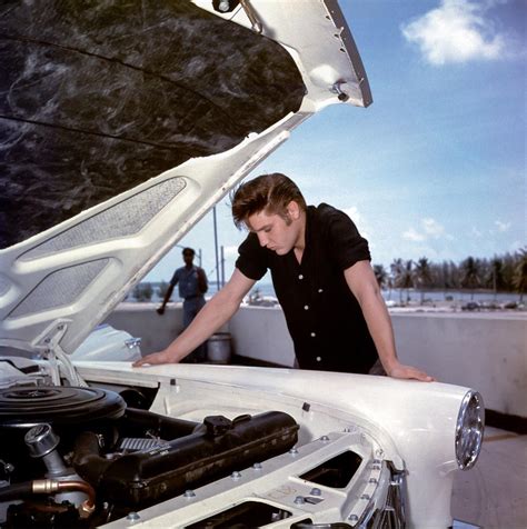 Lynn Goldsmith Elvis Presley Lincoln Continental Mark Ii In Miami