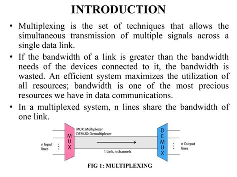 Frequency Division Multiplexing Fdmpptx Computer Networking
