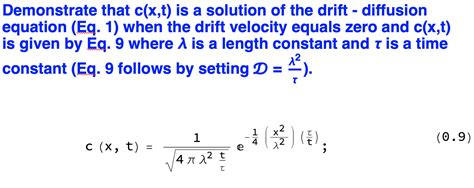 Solved Demonstrate That Cxt Is ﻿a Solution Of ﻿the Drift