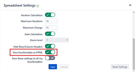 best practices for confluence spreadsheets