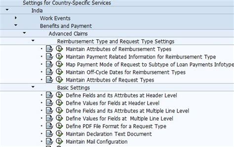 Mail Configuration For Advanced Claim In Ess India Sap Community
