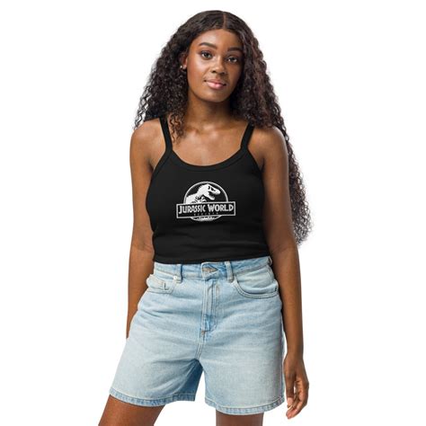 Jurassic World Rebirth Logo Womens Tank Top