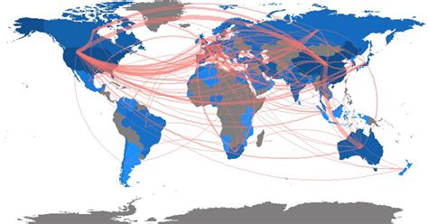 International Collaboration Map On Considered Topic Download Scientific Diagram