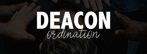 Deacon Ordination Service First Baptist Church Olive Branch