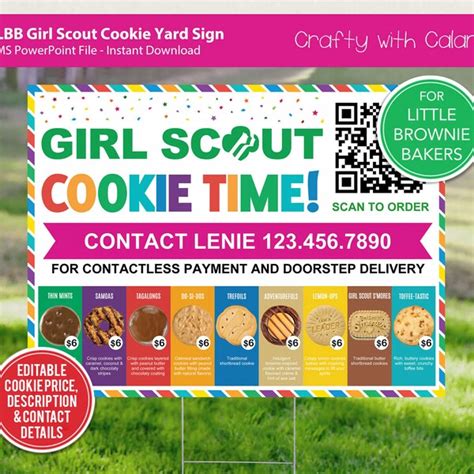 Qr Code Lawn Sign Etsy