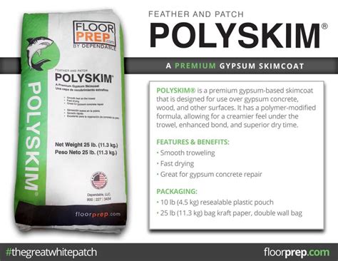 By Dependable Llc On Linkedin New Polyskim Floorprep