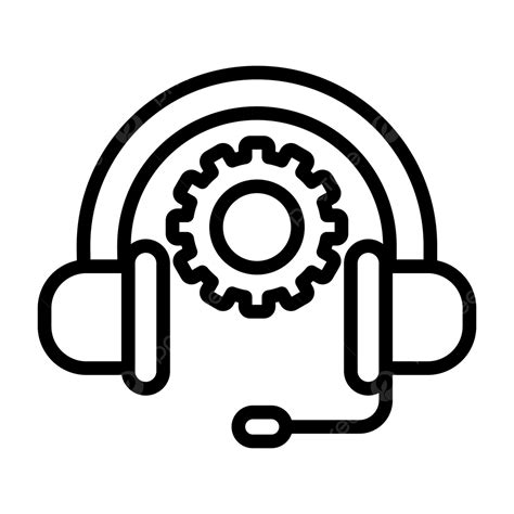 Assistance Line Icon Vector, Assistance Icon, Assistance, Assistant PNG and Vector with ...