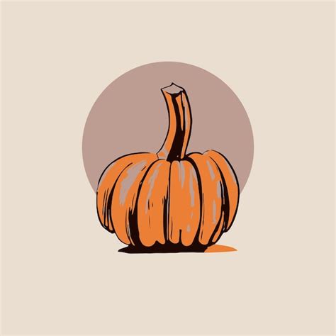 Premium Vector Pumpkin Vector Illustration