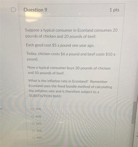 [solved] Question 9 Suppose A Typical Consumer In Econland