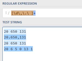 Regex Match Numbers Ignore Space Comma Decimal Dot Studio Uipath Community Forum