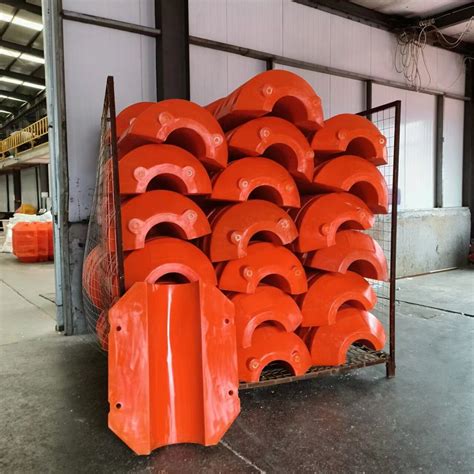 Plastic Sand Dredging Hdpe Pipe Floater And Dredging Pipe Float Pipe