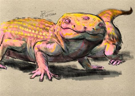 Fallout Mutant Leopard Gecko Concept Art Artiest Vixendis Rgaming