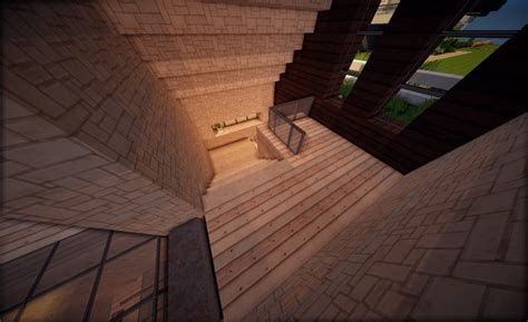 Cracked Modern House 18 Minecraft Map
