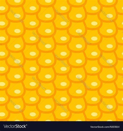 Corn Kernel Pattern Vector Image On Vectorstock Pattern Seamless