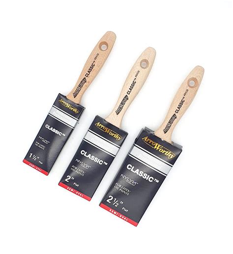 Oval Paint Brush Set At Jackson Ribush Blog
