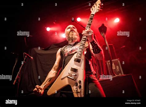 The Swedish Heavy Metal Band Grand Magus Performs A Live Concert At