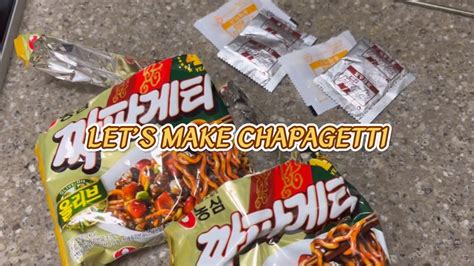 Eng How To Make Chapagetti L Chapagetti Recipe L Cooking Korean Ramen ‘chapagetti Youtube
