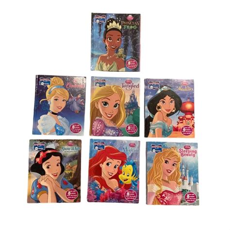 Story Reader Me Reader Disney Princess Hc Books Bundle Of 7 Aladdin