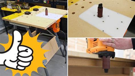 Adding Spindle Sander Functionality To The Harbor Freight Folding Workbench