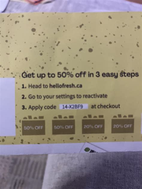 So Whats The Deal With Promo Codes Rhellofresh