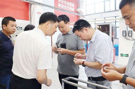 A Delegation Of The Technical Team From Chint Group Visited Haiyan For