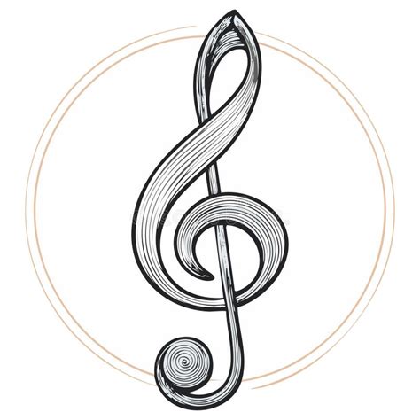 Music G Note Stock Illustrations 827 Music G Note Stock Illustrations