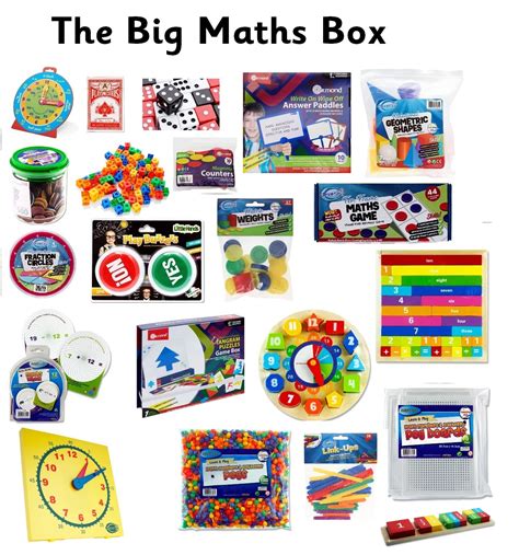 The Big Maths Box Rainbow Education