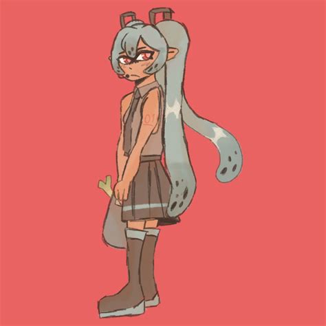 Splatoon Miku By Possumcryptid On Deviantart