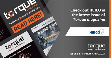 Torque Magazine On Linkedin Torque Torque Torque Fasteners Fixing