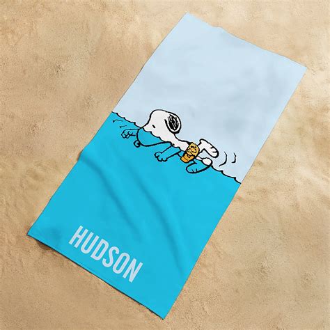 Peanuts® Snoopy™ Swim Beach Towel Personal Creations