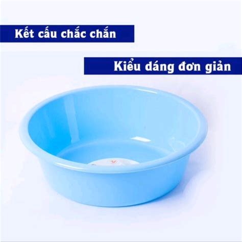 Chậu Nhựa Thau Nhựa Tròn đa Năng Việt Nhật Nhỏ 32 X 185 X 12cm