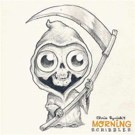 Chris Ryniak Scary Drawings Cute Monsters Drawings Halloween Drawings