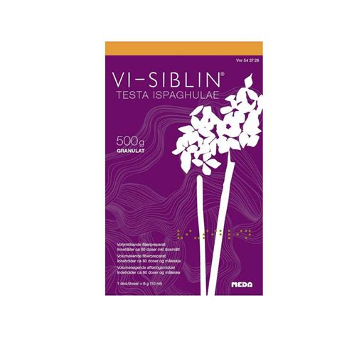 Vi Siblin Granulat 610mg G 250 G Herreapoteket