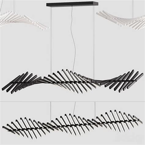 دانلود آبجکت رایگان مدل سه بعدی آبجکت لوستر آویز شده مدل های سه بعدی در